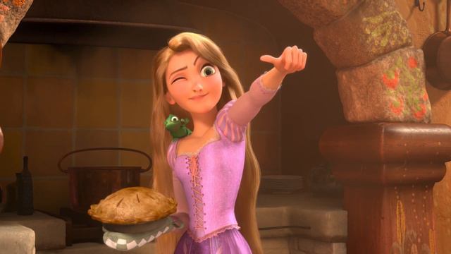Tangled(HD-1080) - Rapunzel's Daily Routine - When Will My Life Begin ...