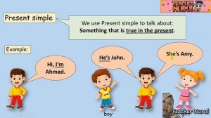 English Online Class - 3.2.2021 - Year 2:  Introduction (Grammar review: Present simple)