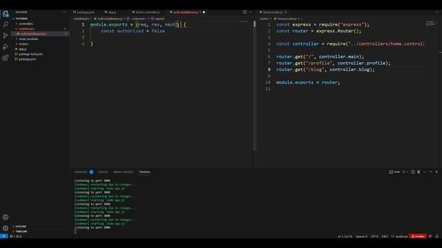 Express | js web app [Part 5] | working with middleware 💻 – смотреть ...