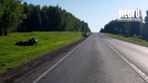 Лишенник перевернулся в кювете.