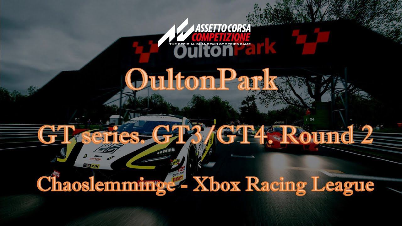 ACC. OultonPark. 2 гонка сезона "Серия GT" на портале Chaoslemminge.