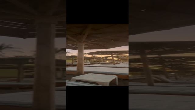 ►Закат в Palm Beach Resort.  Хургада.  Египет.