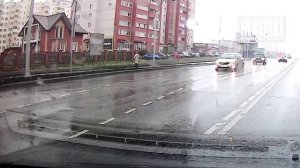Тот случай, когда не соблюдал дистанцию. ДТП на Ленина.