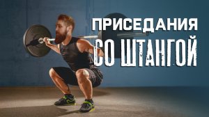Приседания со штангой