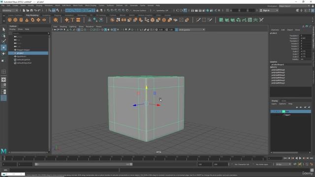 7. Smoothing Objects in Maya