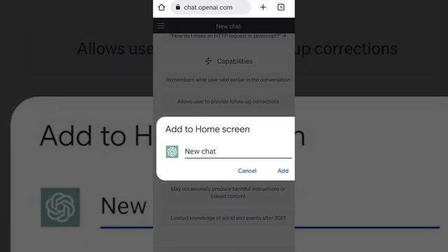 Instala #chatgpt en #android  rápido y sencillo. #inteligenciaartificial #ai #chatgpt4 #gpt4