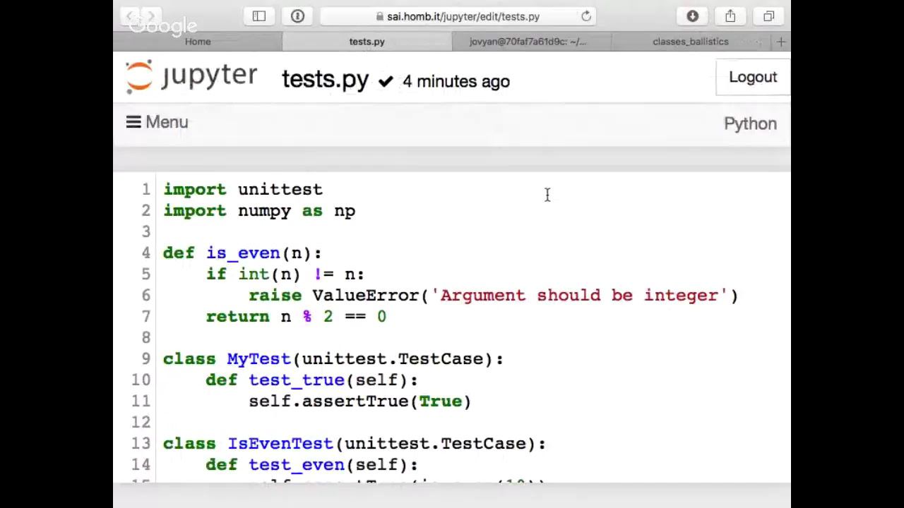 Спецкурс «Научный Python» — 9