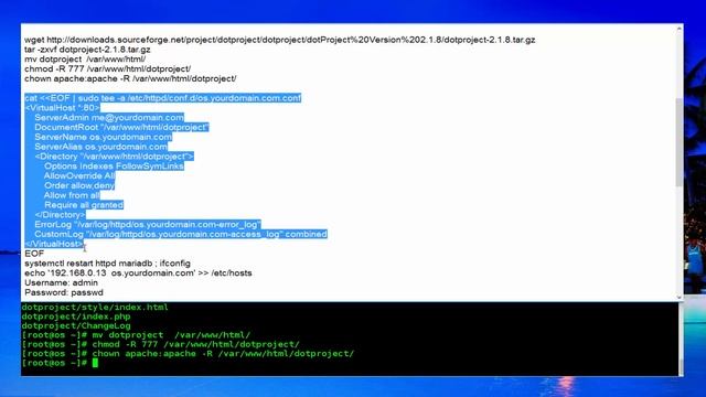 How to Install dotProject Project Management Tool in CentOS 7 ...