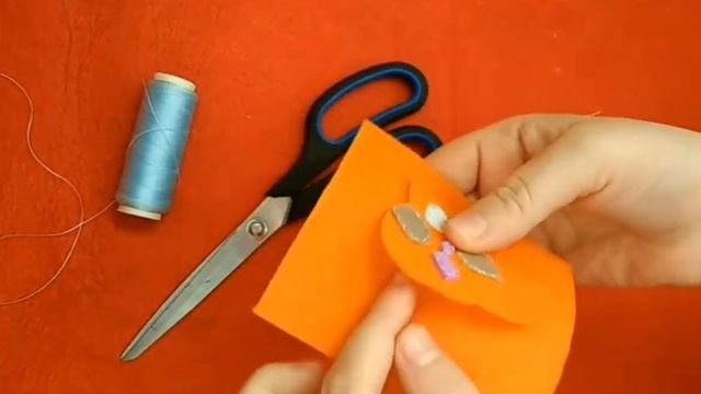 DIY Шью брелки KAWAII котики из фетра МК