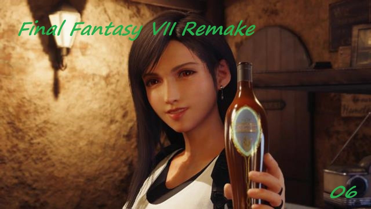Прохождение Final Fantasy VII Remake. Серия 06. Клауд уверенно занимает первое место
