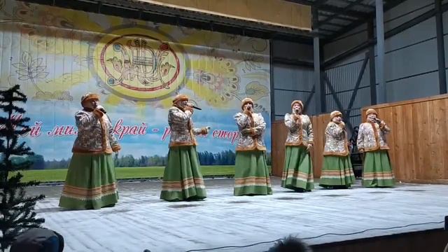 Открытие ёлки в с. Верх-Тула 18 декабря 2020 г., ч.1