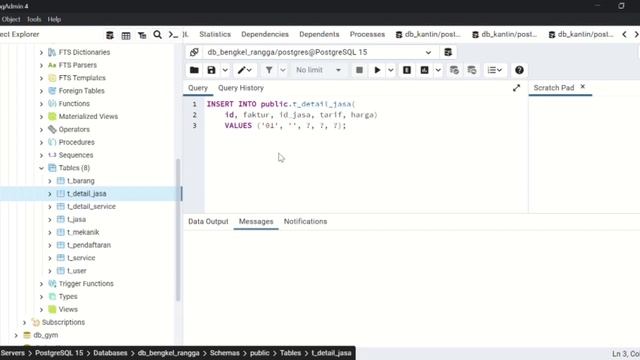 Rancangan Pembuatan Database Menggunakan Dbms Postgresql смотреть 
