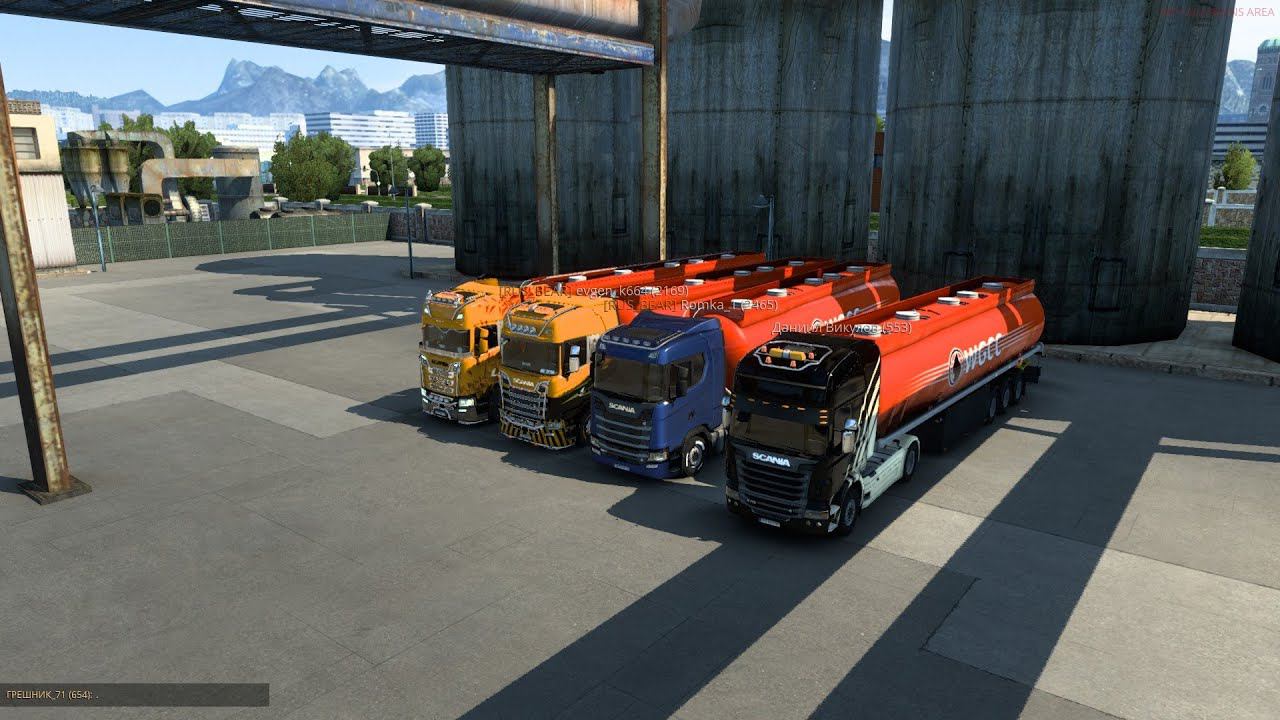 🚛СТРИМ🚦EURO TRUCK SIMULATOR 2🚧RUSSIAN BEARS🚧КОНВОЙ КОМПАНИИ RUSSIAN BEARS И LOG-N-STICK