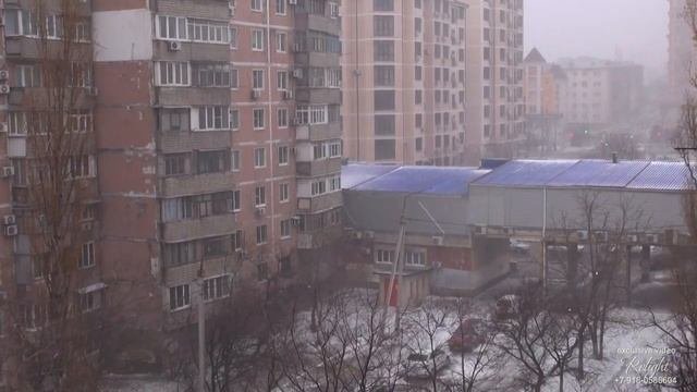 Новороссийск 11 марта 2021 Метель, ветер