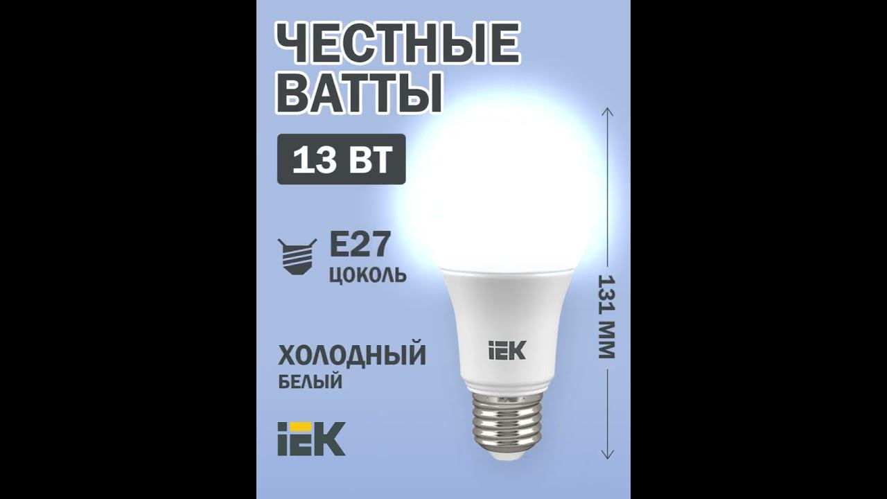 Видеообложка для лампочки