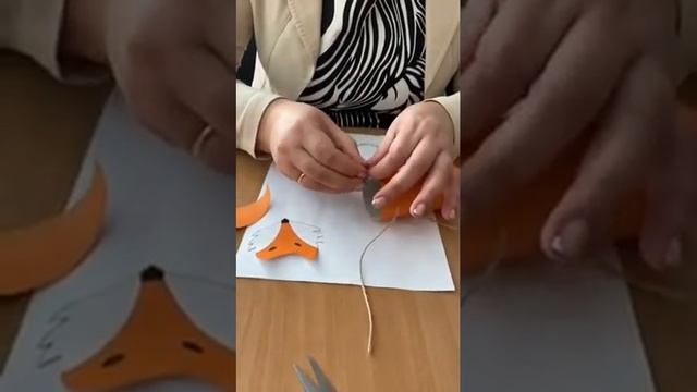 Поделка Марионетка _Хитрый лис_.mp4