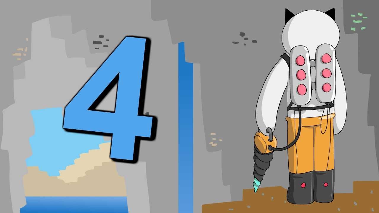 Мультфильм "Индастриалкрафт для нубов", часть 4 "Шахтерский бур"