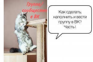 Как сделать и вести группу / сообщество во Вконтакте для сферы услуг. Часть 1 Степанова Екатерина
