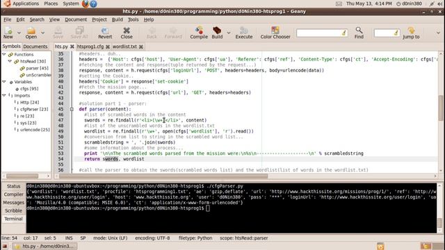 Python programming: hackthissite programmin1 [HD] – смотреть онлайн видео от КодоГонка в хорошем ...