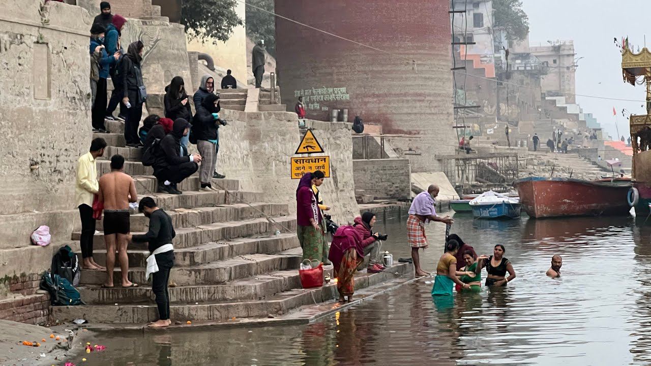 #9 СВЯЩЕННЫЙ ВАРАНАСИ. ПРОГУЛКА ПО ГАНГЕ. КУПИЛИ ШЁЛК.