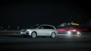 Audi SQ7 TDI против Alpha Jet