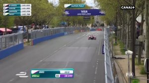 Formule E - ePrix de Paris 2016 - La grille