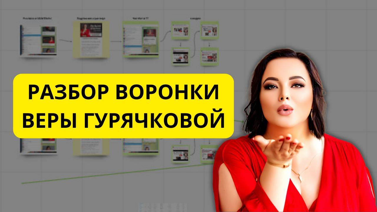 Разбор воронки Веры Гурячковой: Секреты НЕвысоких конверсий
