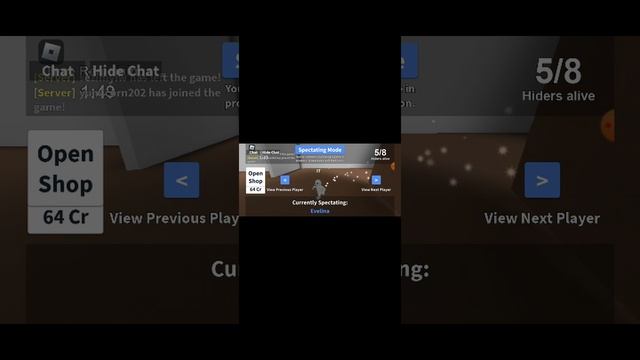 играем в прятки в роблоксе часть четвёртая