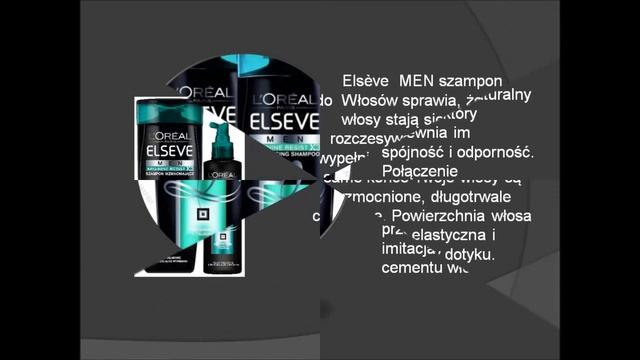 L'OREAL Elseve MEN Ariginine Resist Szampon do Włosów - смотреть видео ...
