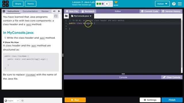 Code.org Lesson 2.4 Java Lab | Tutorial with Answers | Unit 1 Computer ...