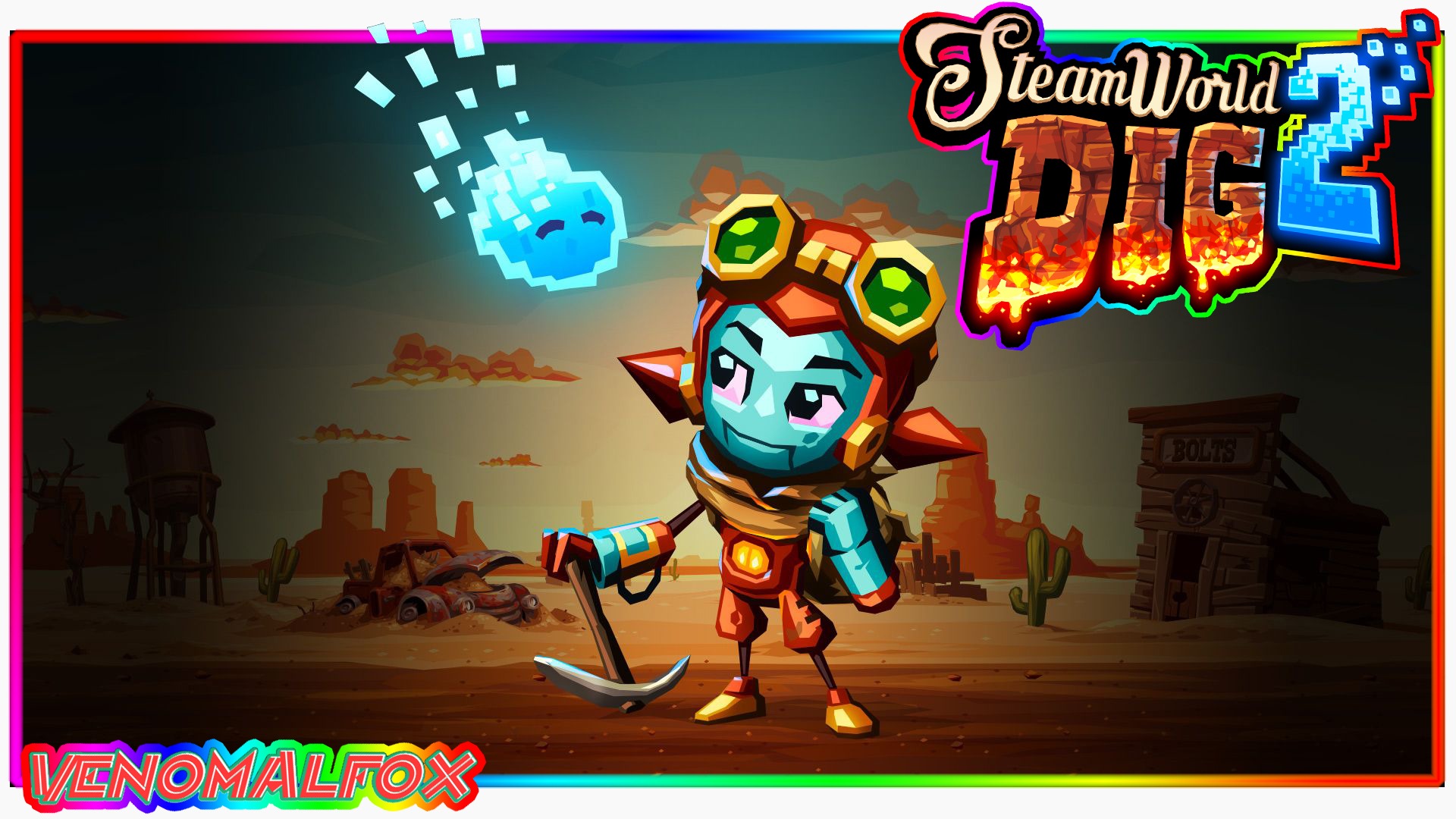 Играем в SteamWorld DIG 2 (2 стрим)