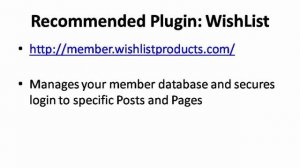 Recommended Membership SIte Scripts