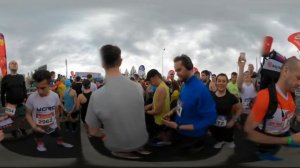 Забег Pushkinrun в городе Пушкин 16.05.2021  Старт, панорамное видео №1
