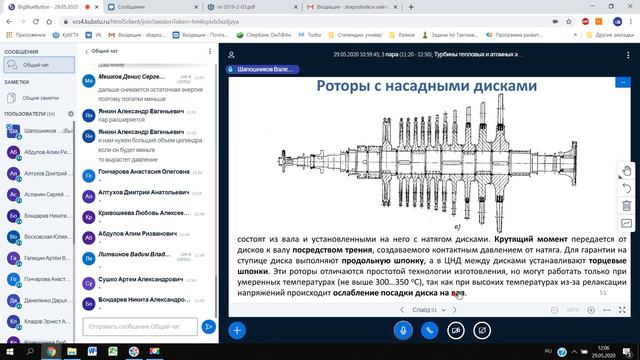 Конструкции узлов паровых турбин часть 2
