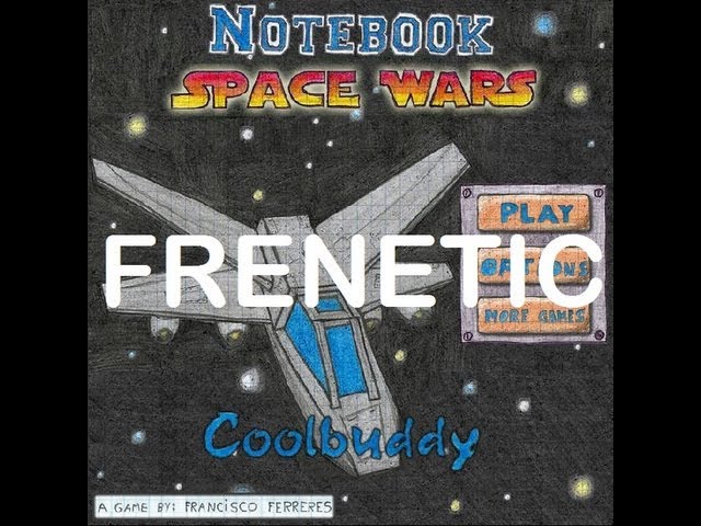 Notebook Space Wars - Frenetic - Level 1 - 3 stars