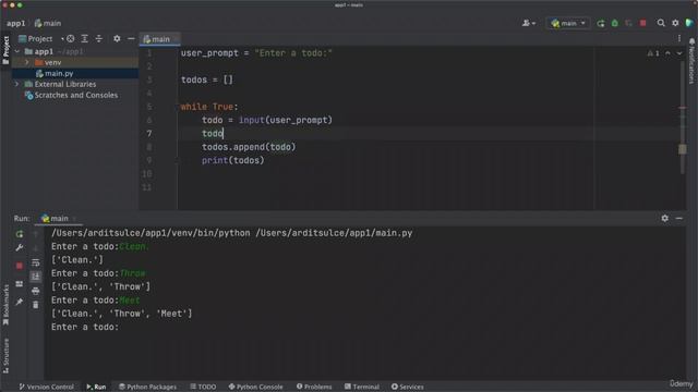 019. ▶️ Storing User Input Repeatedly #methods