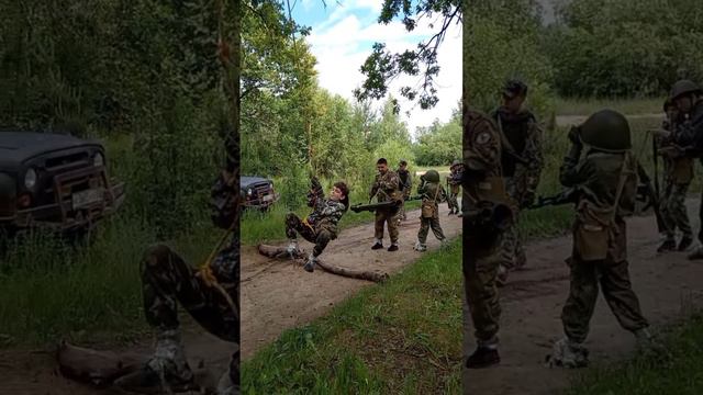 Марш-бросок летней смены лагеря «Хочу стать морпехом» прошел при поддержке «Союза Маринс Групп»