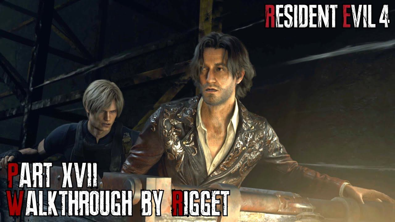 Resident Evil 4 Remake Прохождение #17 "Вагонетки и Краузер"