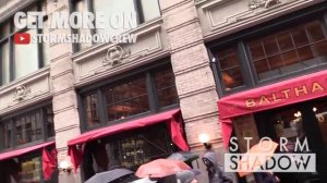 David Beckham, Victoria Beckham and their kids arrive at Balthazar restaurant in Soho