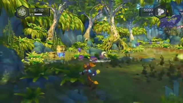 Ratchet & Clank A Crack in Time Прохождение - CRASH LANDING - Эпизод 2.