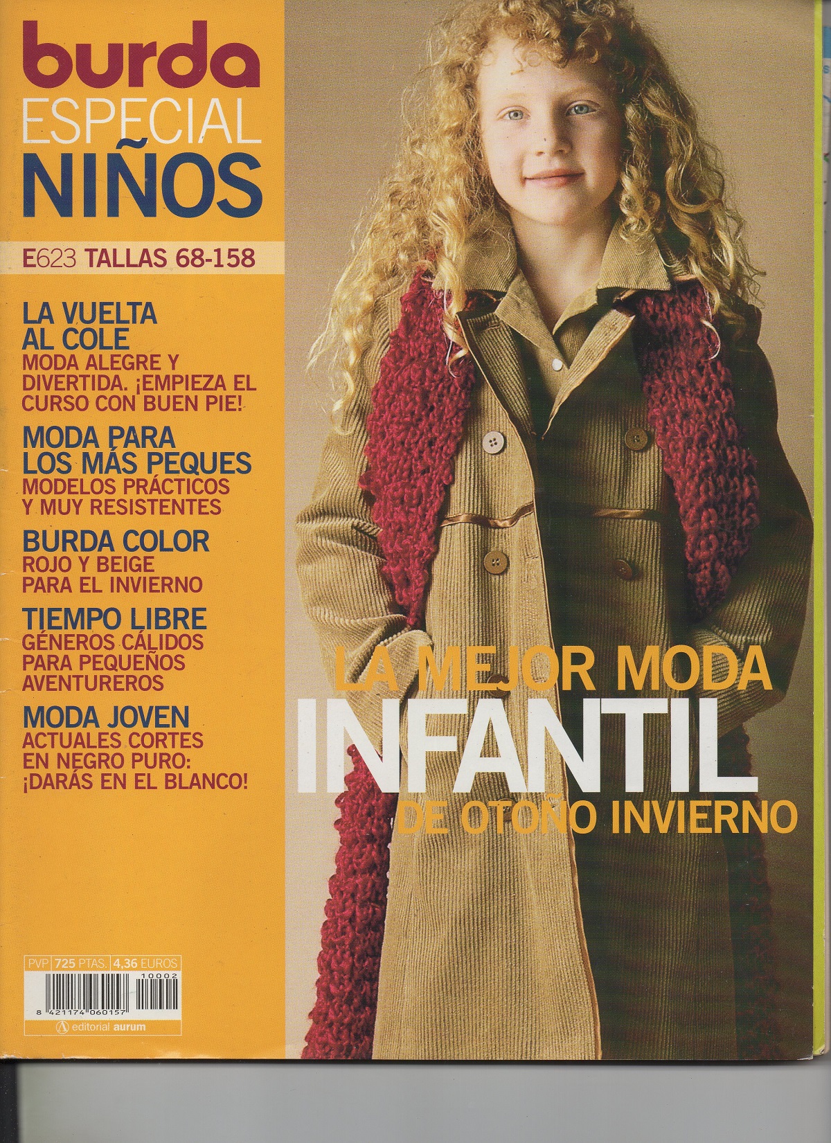 BURDA ESPECIAL NINOS E623 (Испания)  с детскими моделями для шитья - Обзор -- Ирина-Рукоделие