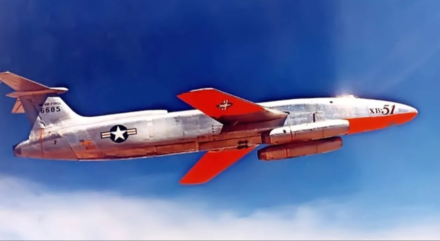 Американский бомбардировщик Martin XB-51