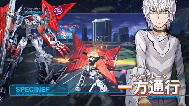 [TGS 2017] A Certain Magical Cyber Trooper Trailer (Virtual-On) - PS4, PS Vita