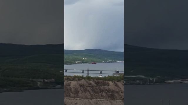 #мурманск #кольскийзалив  вид на Кольский залив с Жëлтой горы
