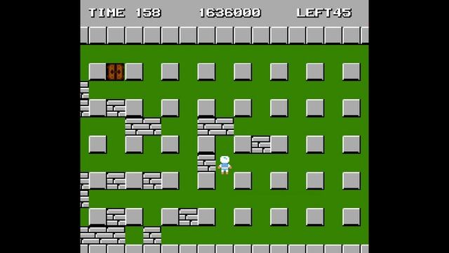 Прохождение игры Bomberman на NES | 44 уровень