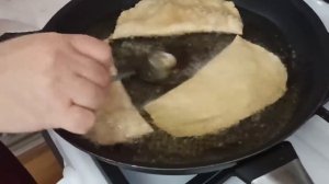 Хрустящие, Срочные,Вкусные с нашим любимым Тестом Чебуреки!!!#тесто #рецепты #чебурекирецепт #