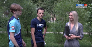 «Вести-Спорт». Гости программы - Никита Курносов и Даниил Курнов