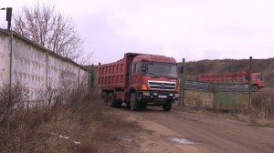 Пожар на свалке в Раменском