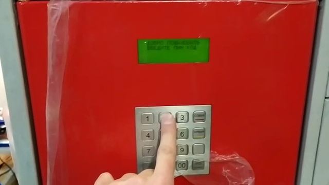 Автоматическая камера хранения на 22 ячейки, открытие по талону со штрих-кодом. Часть 4