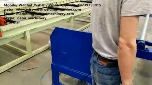 1mm to 2.8mm Roll electric welded wire mesh machine sold to India